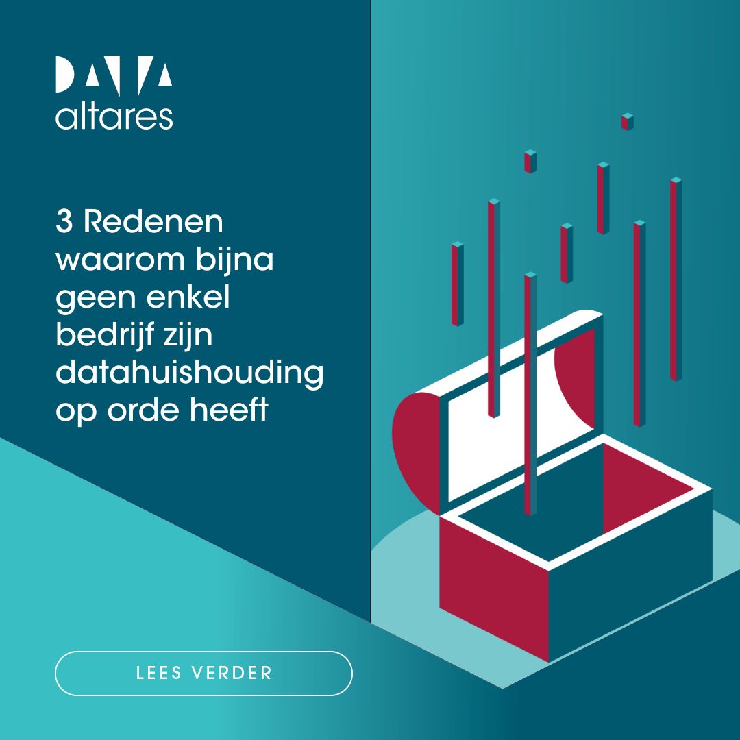 3 Redenen waarom bijna geen enkel bedrijf zijn datahuishouding op orde ...